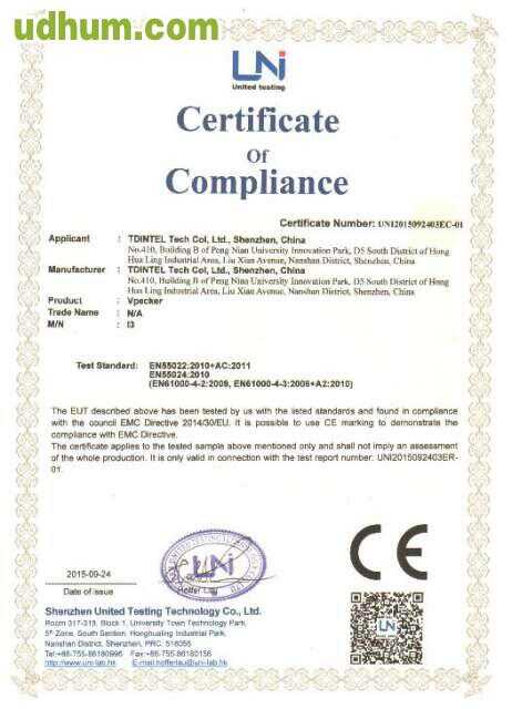 DIAGNOSIS VPECKER / TDINTEL